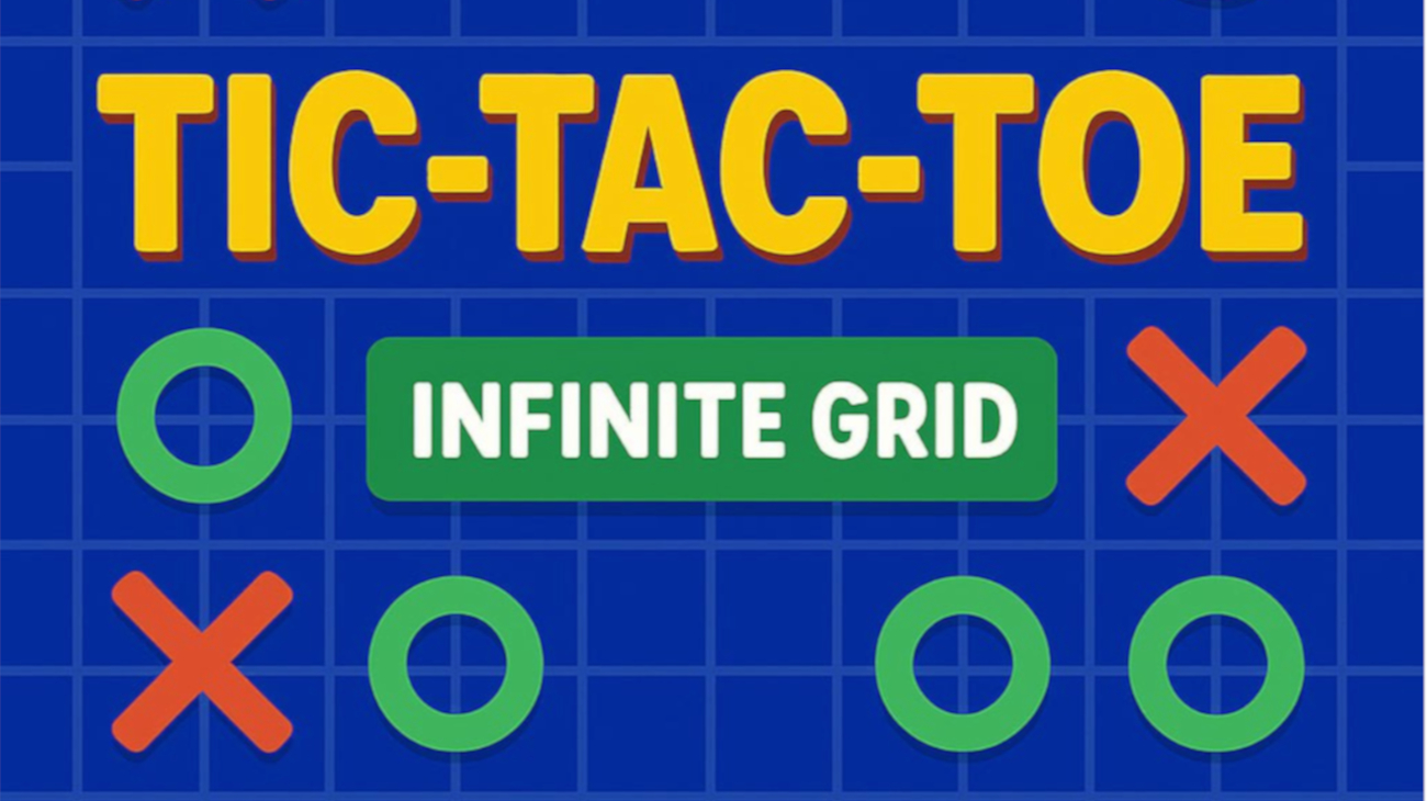 Infinite Tic Tac Toe - Play the Classic Game on an Endless Board!